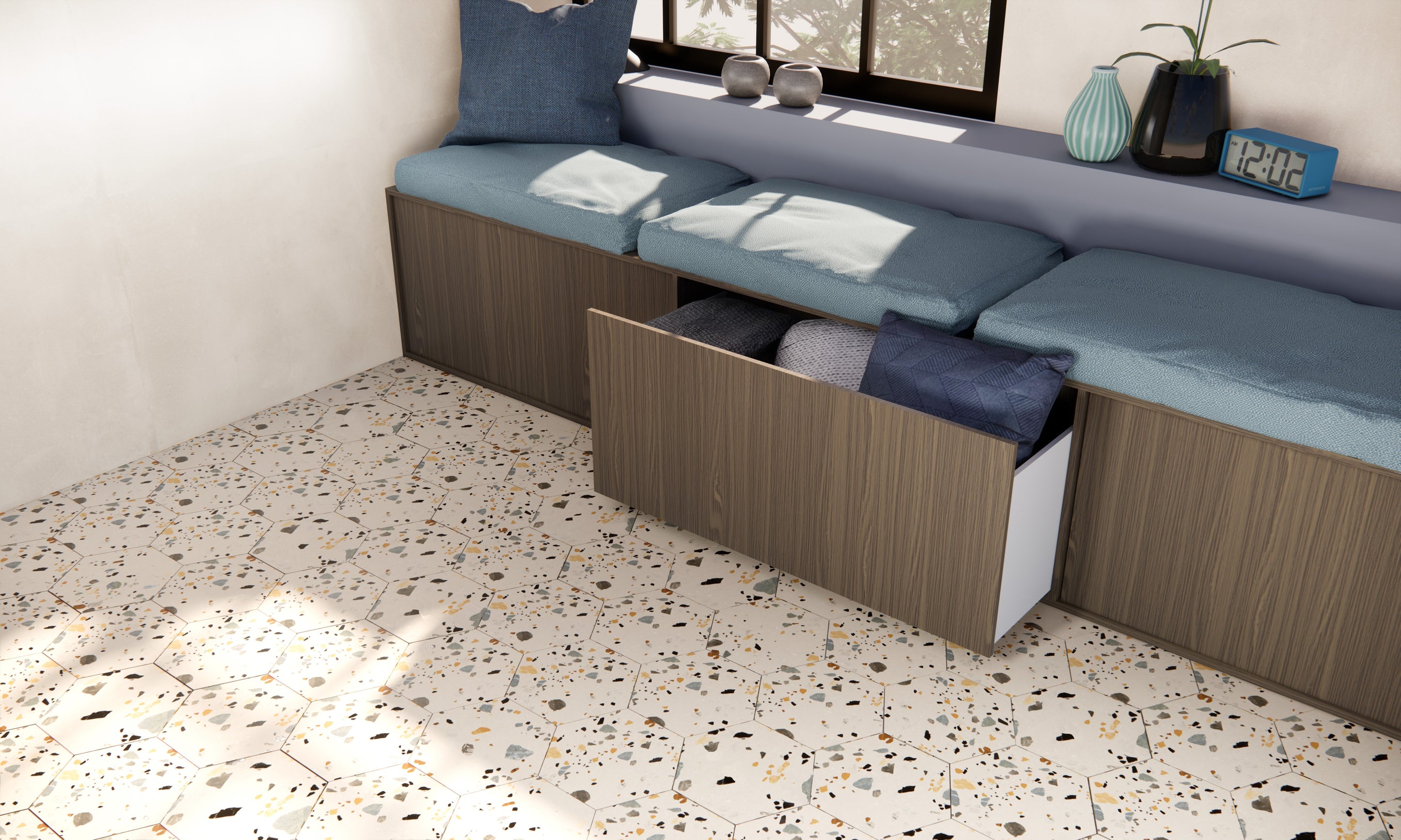 Terrazzo Fliser Gobi Beige