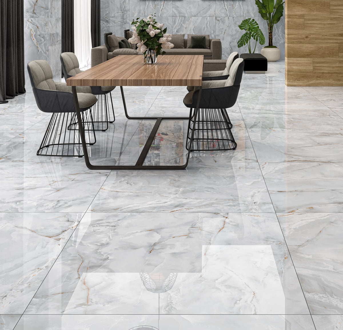 Eternal Pearl Marmor Flise– FliseBørsen Aps